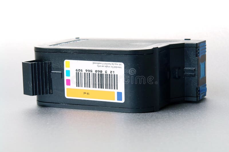 Ink jet cartridge stock image. Image of miniaturization - 1176363