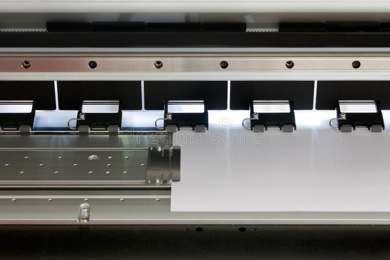 Ink jet printer Detail stock photo. Image of large, inkjet - 32575642