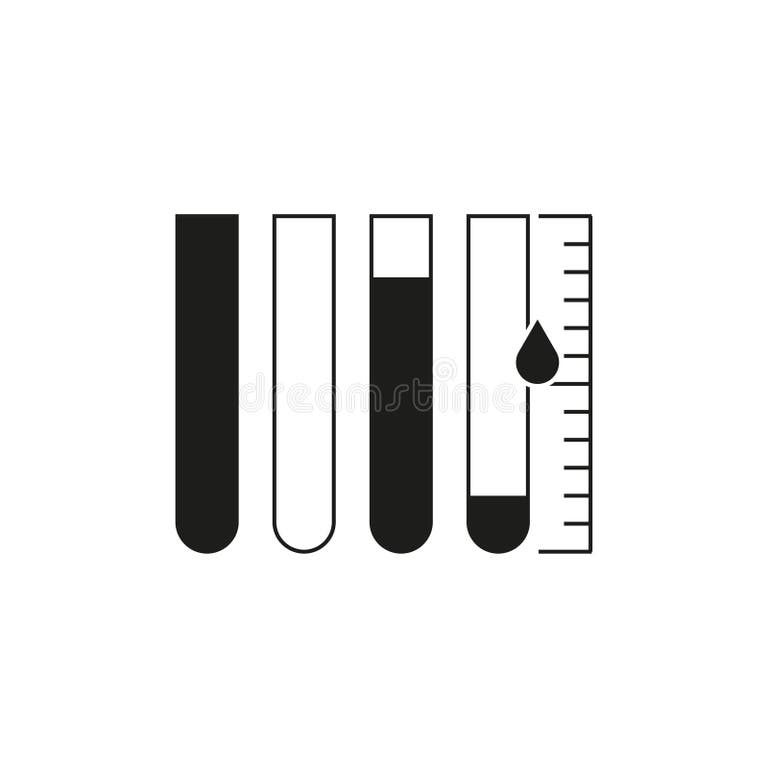 Ink Level Icon. Liquid Level Icon. Vector Illustration. EPS 10 Stock ...