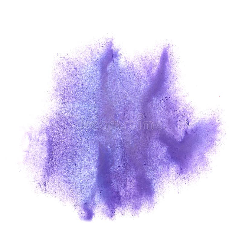 Ink Lilac Blot Splatter Background Isolated on Stock Image - Image of ...