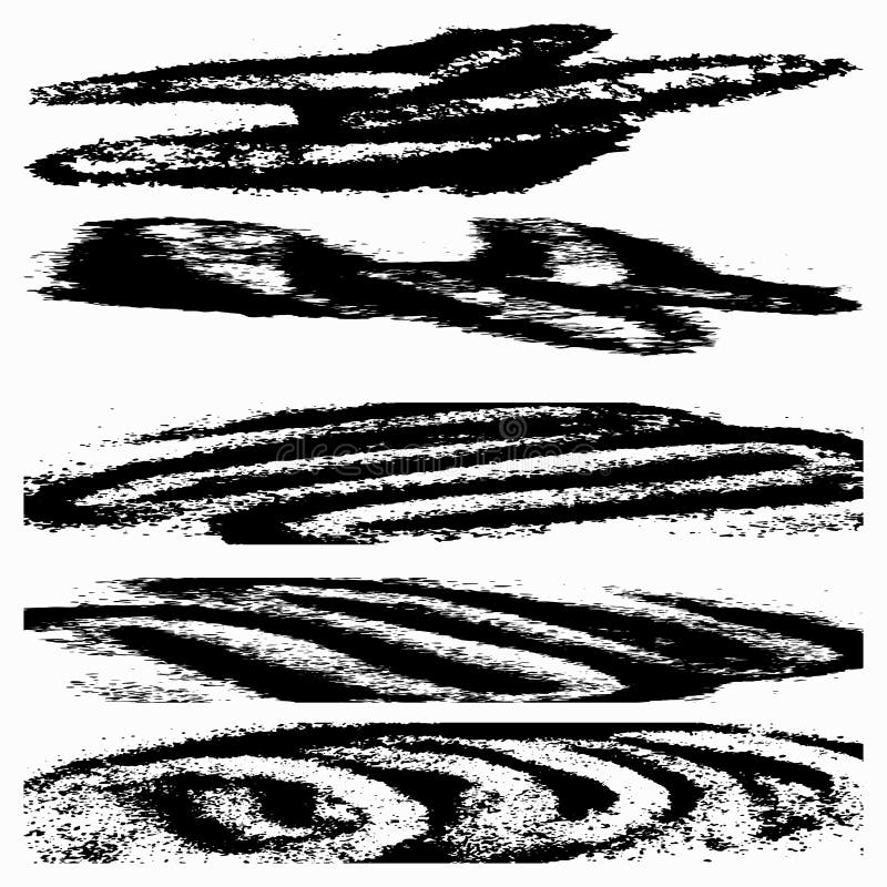 Ink Line Collection for Your Design Illustration Stock Illustration ...