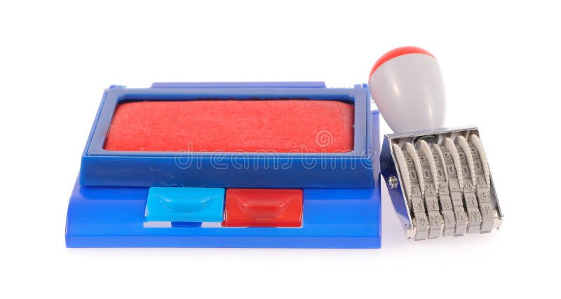 Blue Stamp Pad Stock Photos - Download 199 Royalty Free Photos