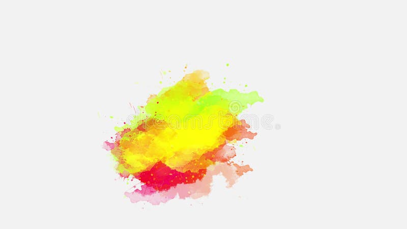 Ink Paint Brush Stroke Splash Transition Stock Footage - Video of ...