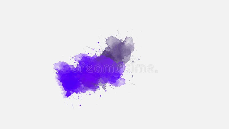 Ink Paint Brush Stroke Splash Transition Stock Video - Video of macro ...