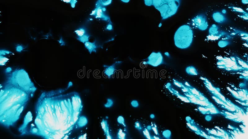 Ink Paint Drop Spread on a Surface Background Stock Video - Video of ...