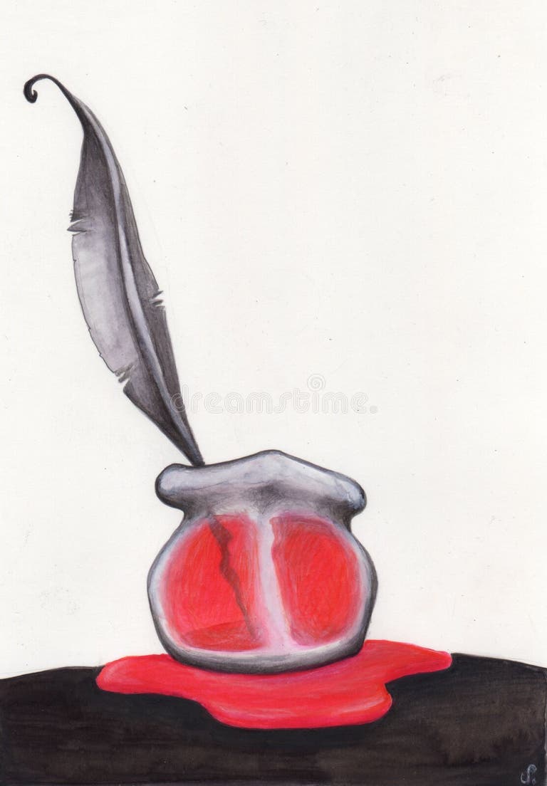 Old Pen Ink Pot Stock Illustrations – 2,127 Old Pen Ink Pot Stock ...