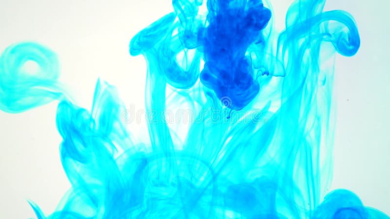 Ink Poured into Water Slow Motion Stock Footage - Video of banner ...