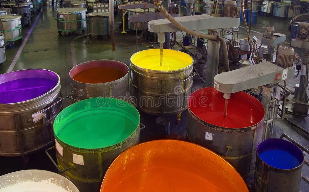 Ink production stock photo. Image of blue, work, pink - 12517268