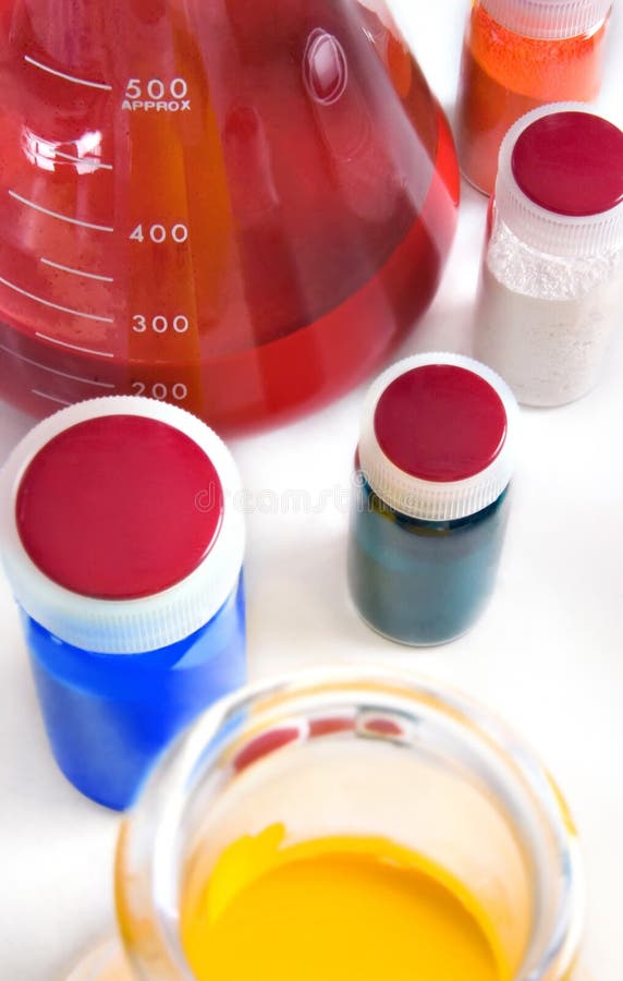 Ink sample stock photo. Image of bottle, experiment, blue - 11951380