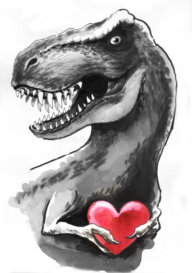 T Rex Heart Stock Illustrations – 67 T Rex Heart Stock Illustrations ...