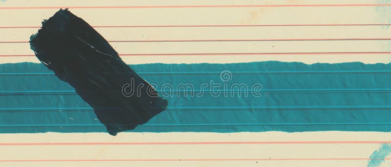 Ink Smudges on Lined Paper Create a Creative Backdrop for Artistic ...