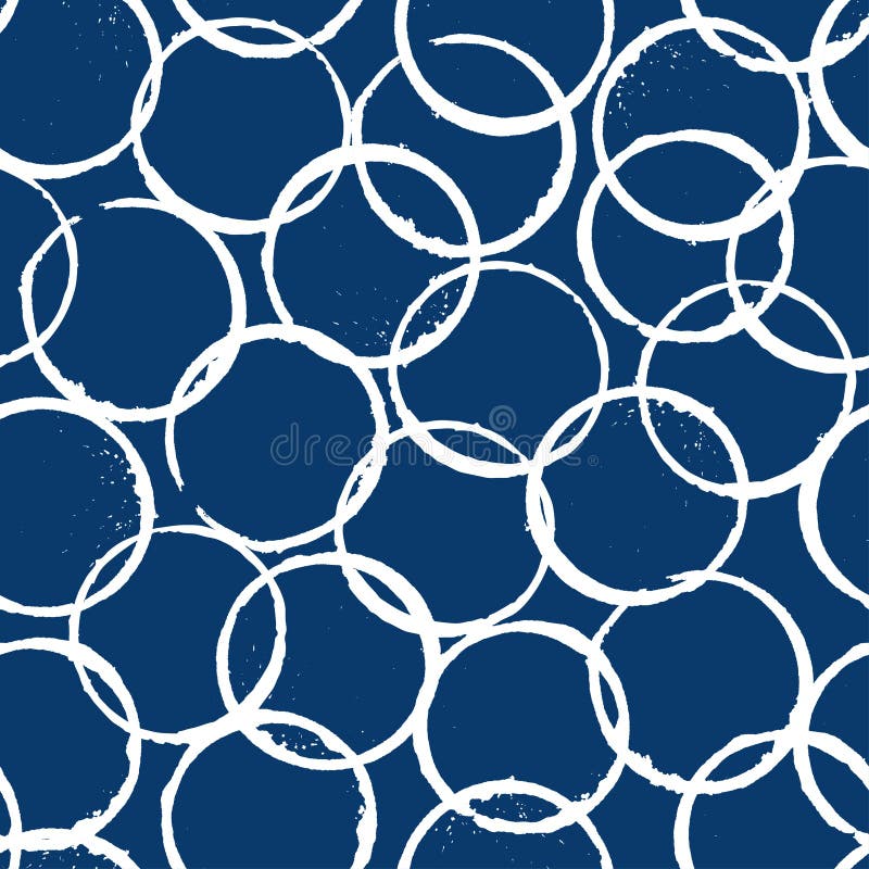 Ink Stain Seamless Pattern. Splashing Pattern. Black and White Abstract ...