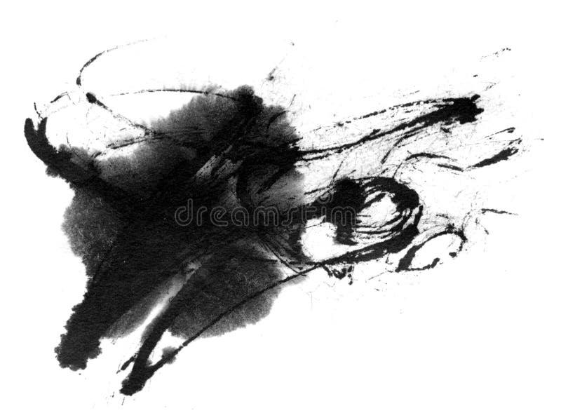 Ink splash stock photo. Image of object, isolated, grunge - 11837250