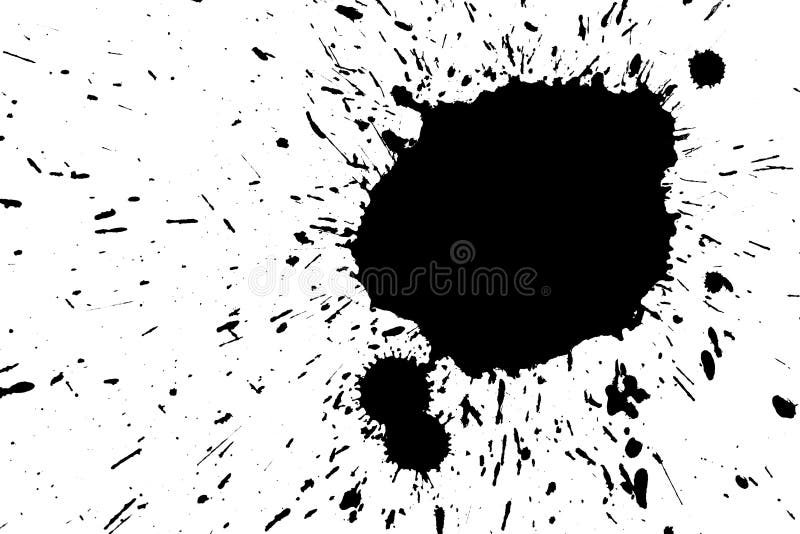 Ink splash stock photo. Image of space, angle, paper, background - 5681786