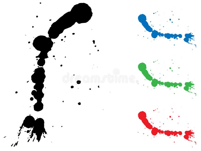 Ink splash stock illustration. Illustration of concept - 9203175