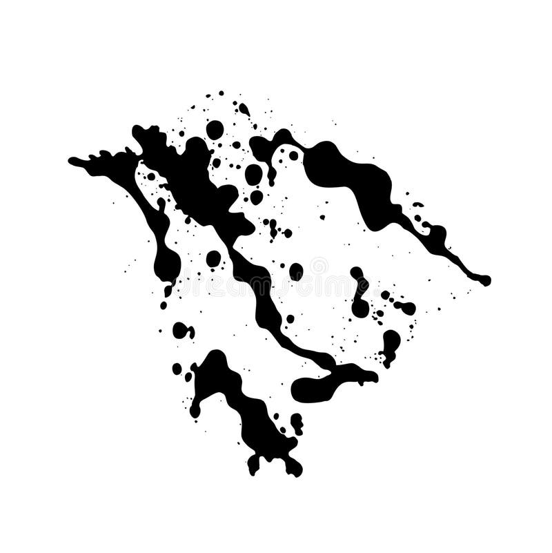 Ink splash design stock vector. Illustration of splash - 364439822