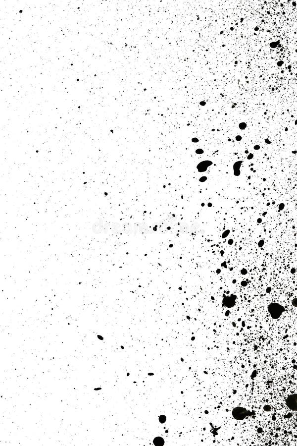 Ink Splash Pattern, Black Watercolor Splatter Background Stock Photo ...