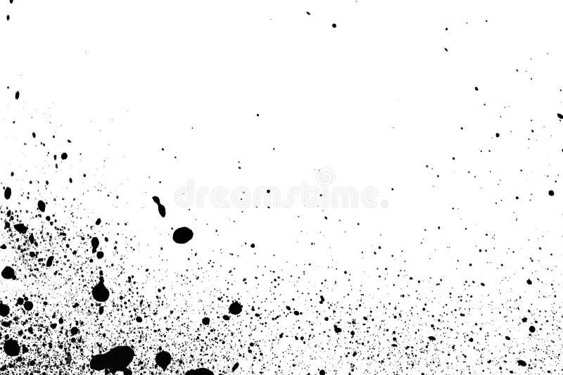 Ink Splash Pattern, Black Watercolor Splatter Background Stock ...