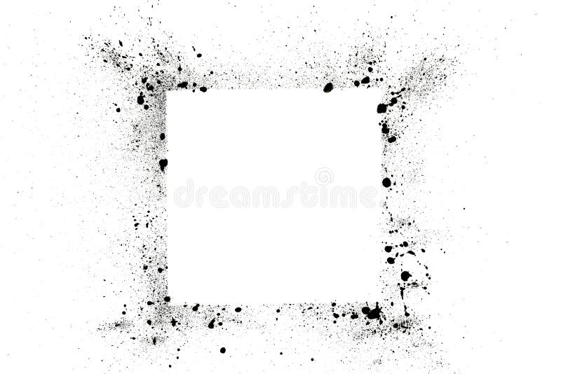 Ink Splash Pattern, Black Watercolor Splatter Background Stock ...