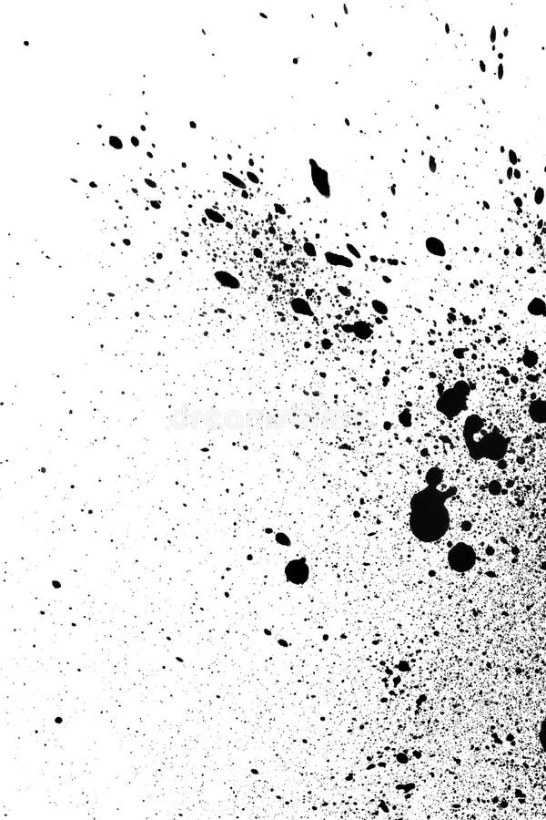 Splash Pattern of Vivid Paint Stock Image - Image of blot, mess: 12150229