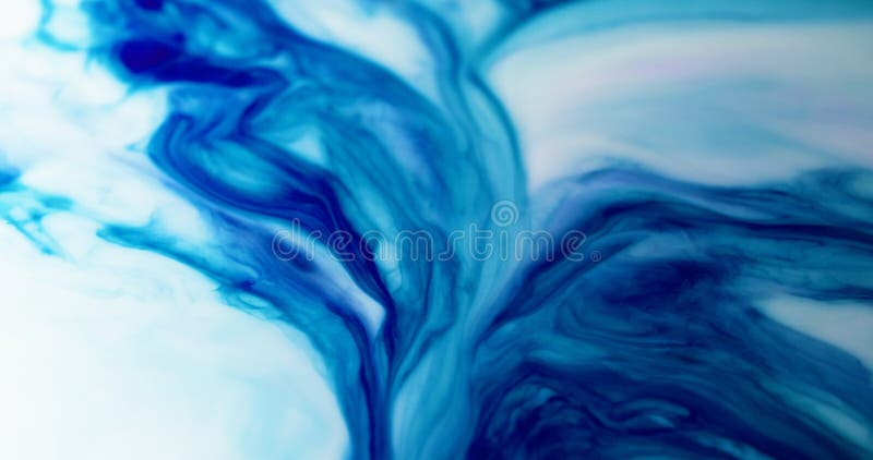 Ink Splash Wavy Paint Dissolution Contrasting Dye Stock Image - Image ...