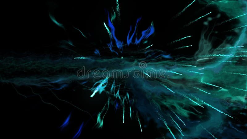 Ink Splat Particle Stroke Light Effect Animation Stock Footage - Video ...