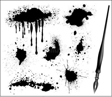 Pen Splash White Stock Illustrations – 5,822 Pen Splash White Stock ...