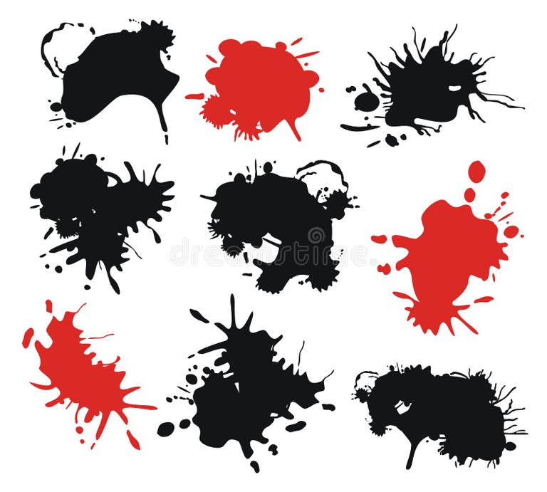Coffee Blood Ink Paint Stock Illustrations – 96 Coffee Blood Ink Paint ...