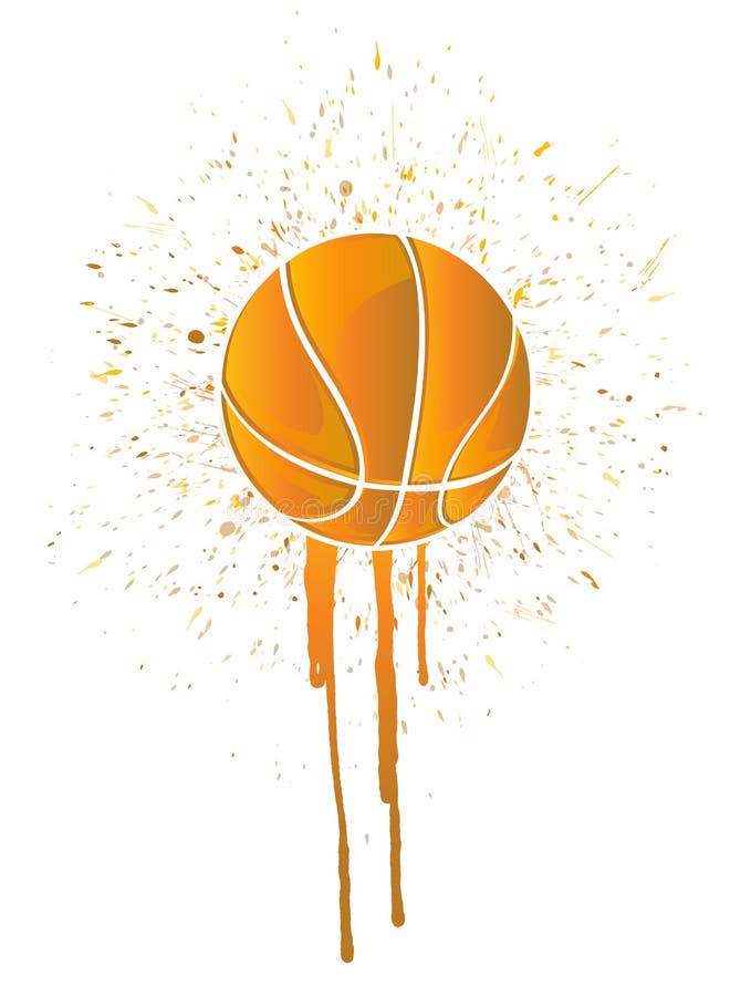 Basketball Splatter Stock Illustrations – 131 Basketball Splatter Stock ...