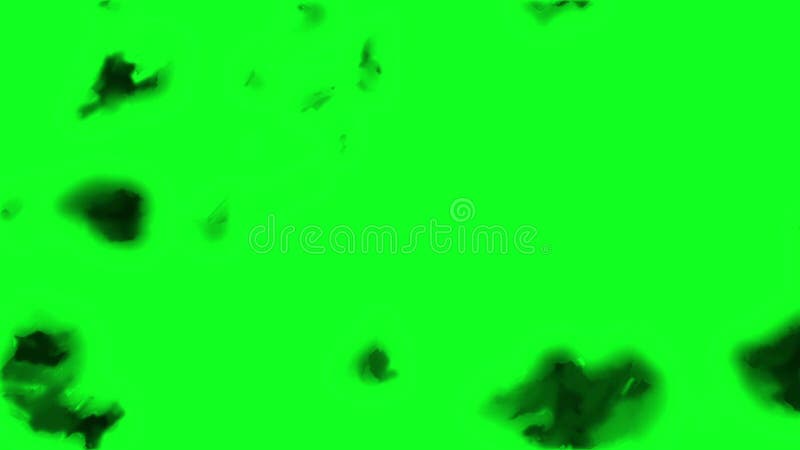 Ink Splatter on Green Screen Stock Video - Video of background, spread ...