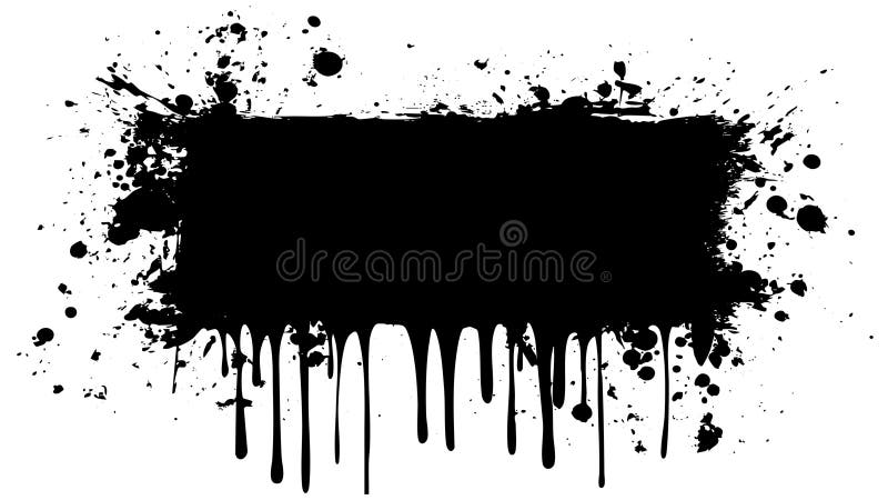 Ink Splatter Pattern Creates Dramatic Effect for Artistic Projects and ...