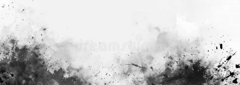 Ink Splatter Texture Backdrop, Black Paint Splash Background Stock ...