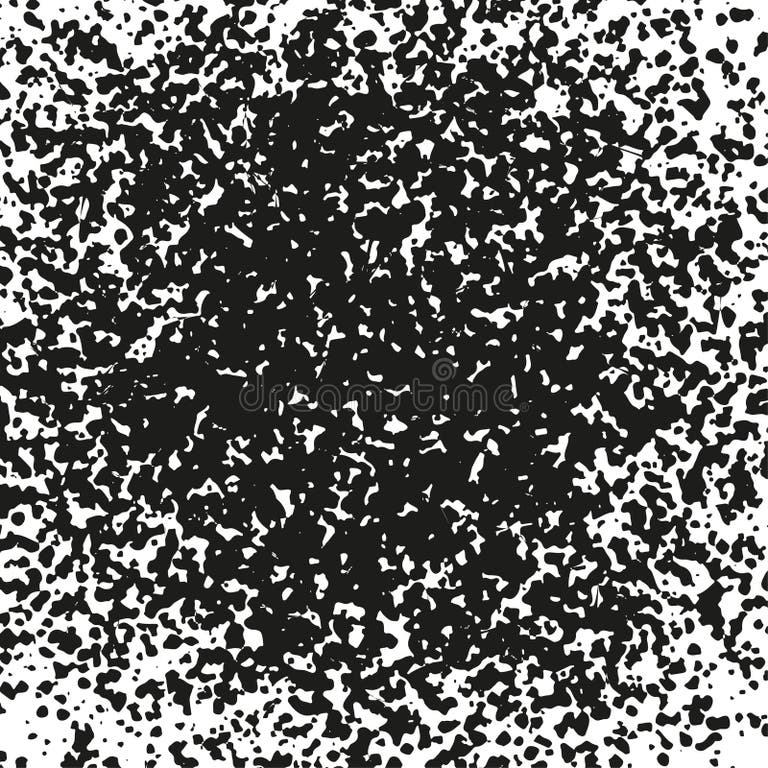 Ink Splatter Texture. Rough Black Stain. Irregular Paint Pattern ...