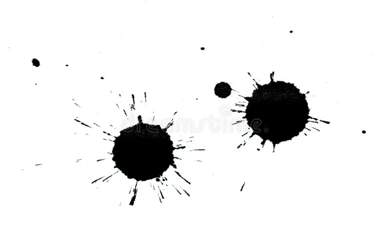 Ink splodge stock photo. Image of splodge, splatter, black - 51578918