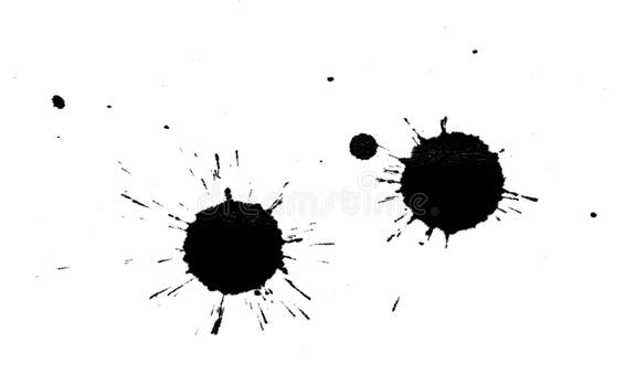 Ink splodge stock photo. Image of splodge, splatter, black - 51578918
