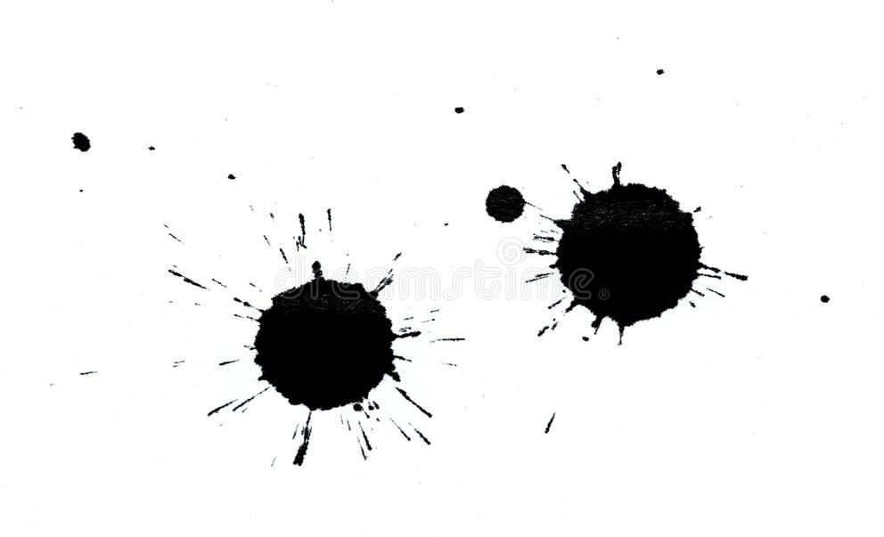 Ink splodge stock photo. Image of splodge, splatter, black - 51578918