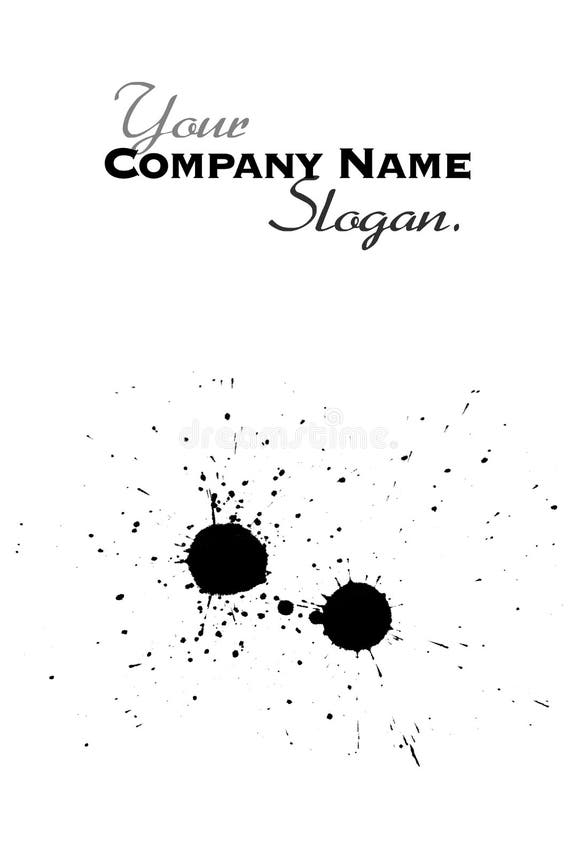 Ink splodge stock illustration. Illustration of blotch - 62247725