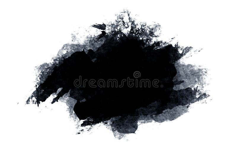 Ink Stroke Element Collection in Black. Stock Image - Image of japan ...