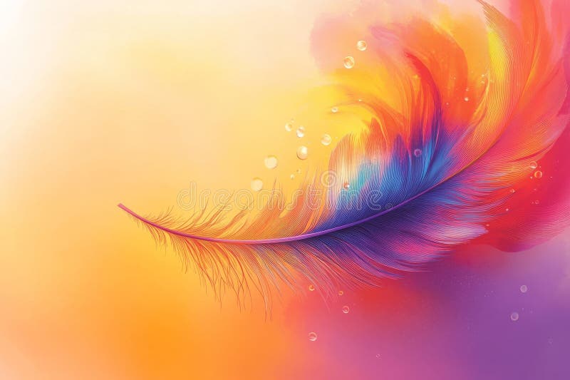 Peacock Color Background