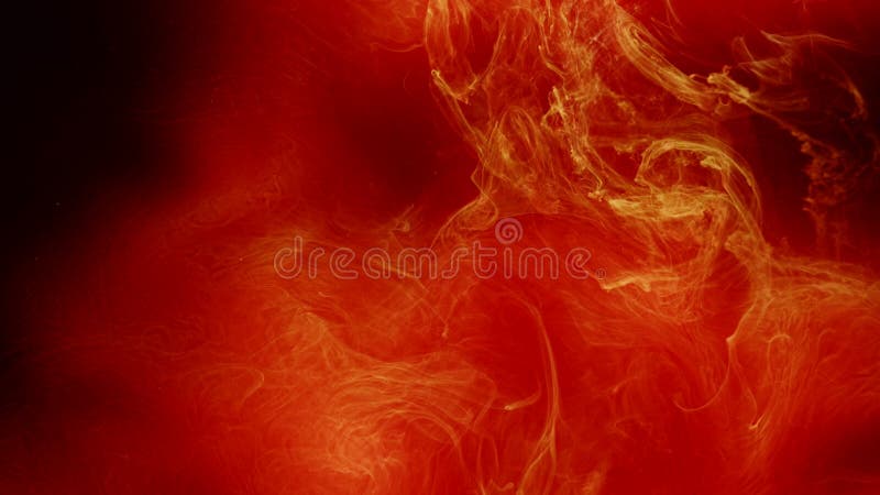 Fire Effect Animation Red Orange Hot Flames Flow Stock Video - Video of ...
