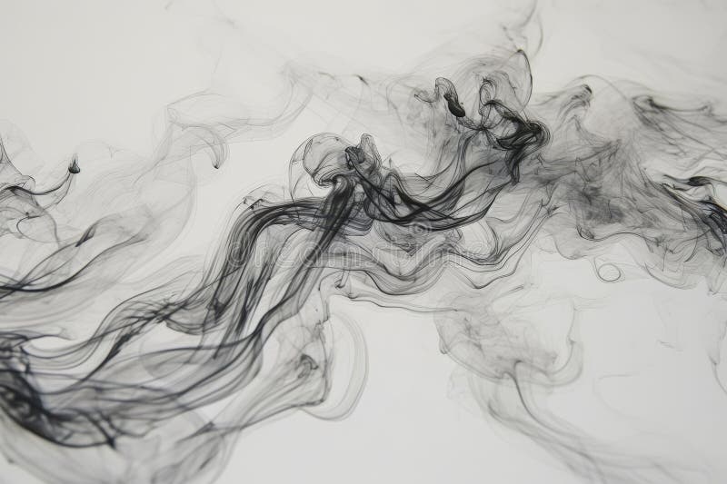 Ink Swirls Abstraction stock illustration. Illustration of inspiration ...
