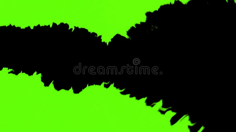 Ink Transition on Green Screen Background Stock Video - Video of fluid ...