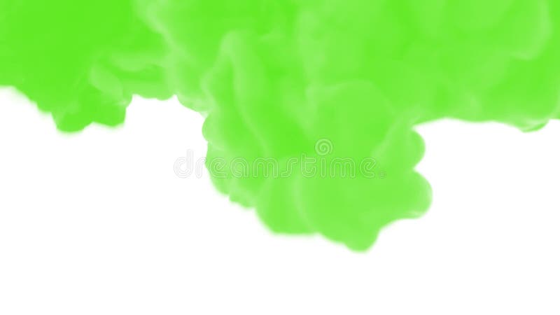 Ink Transition on Green Screen Background Stock Footage - Video of ...