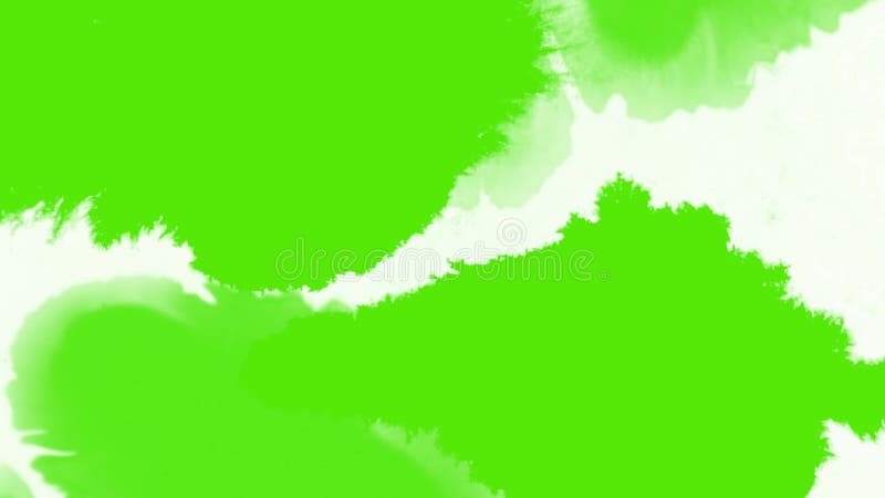 Ink Transition on Green Screen Background Stock Footage - Video of ...
