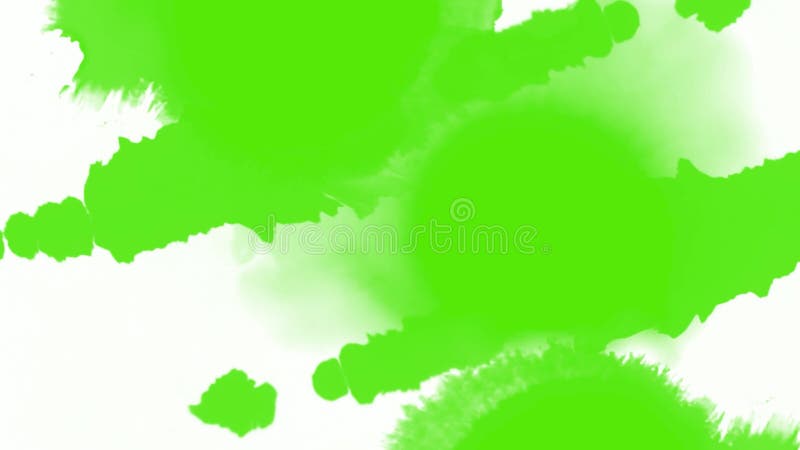 Ink Transition on Green Screen Background Stock Footage - Video of ...
