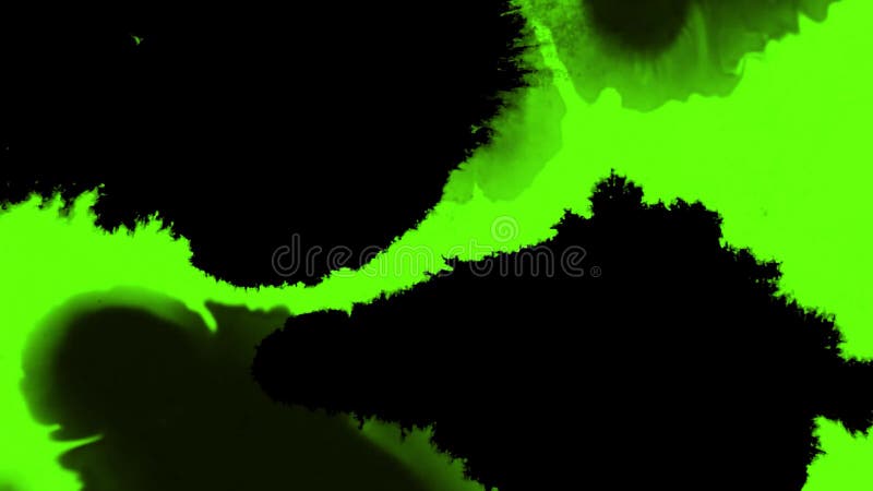 Ink Transition on Green Screen Background Stock Video - Video of paint ...