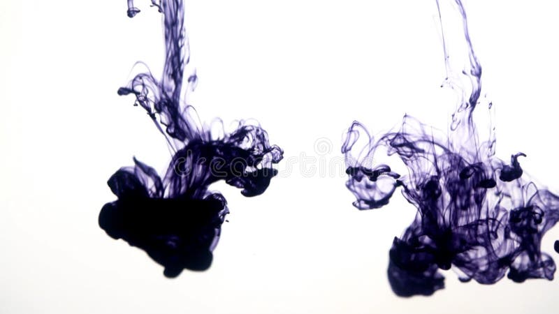 Black ink in water stock footage. Video of smooth, pollution - 39187746