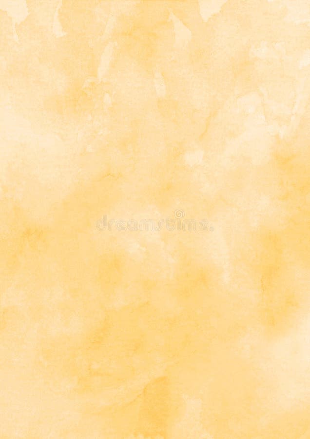 Ink Yellow Watercolor Texture Paper Background Stock Photo - Image of ...