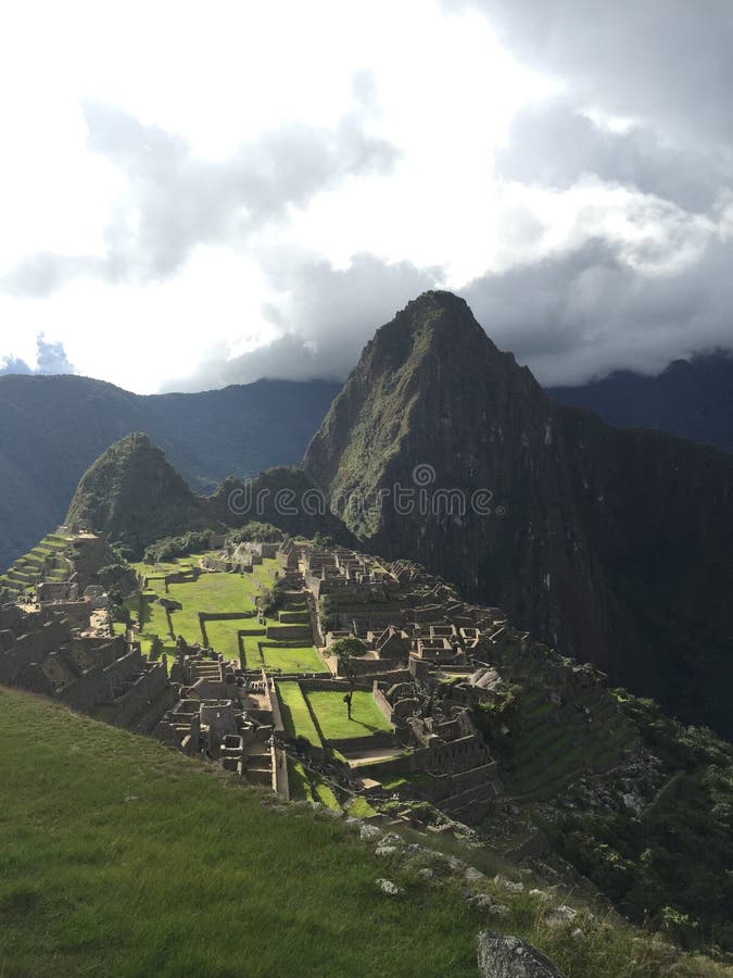 Inka city in Peru stock image. Image of city, machu, inka - 54685995