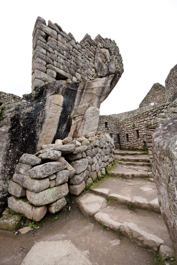 Inka-Ruinen Bei Machu Picchu Stockbild - Bild von gebäude, peru: 12779569